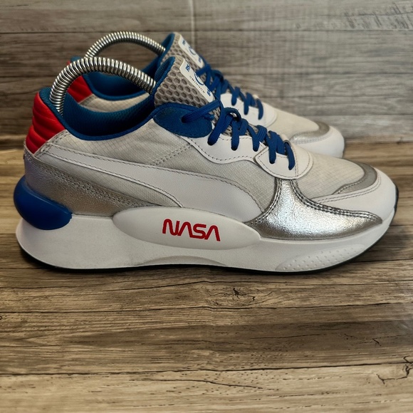 Puma | Shoes | Puma Rsx Space Agency Nasa Sneakers 29 Silver Grey Mens ...